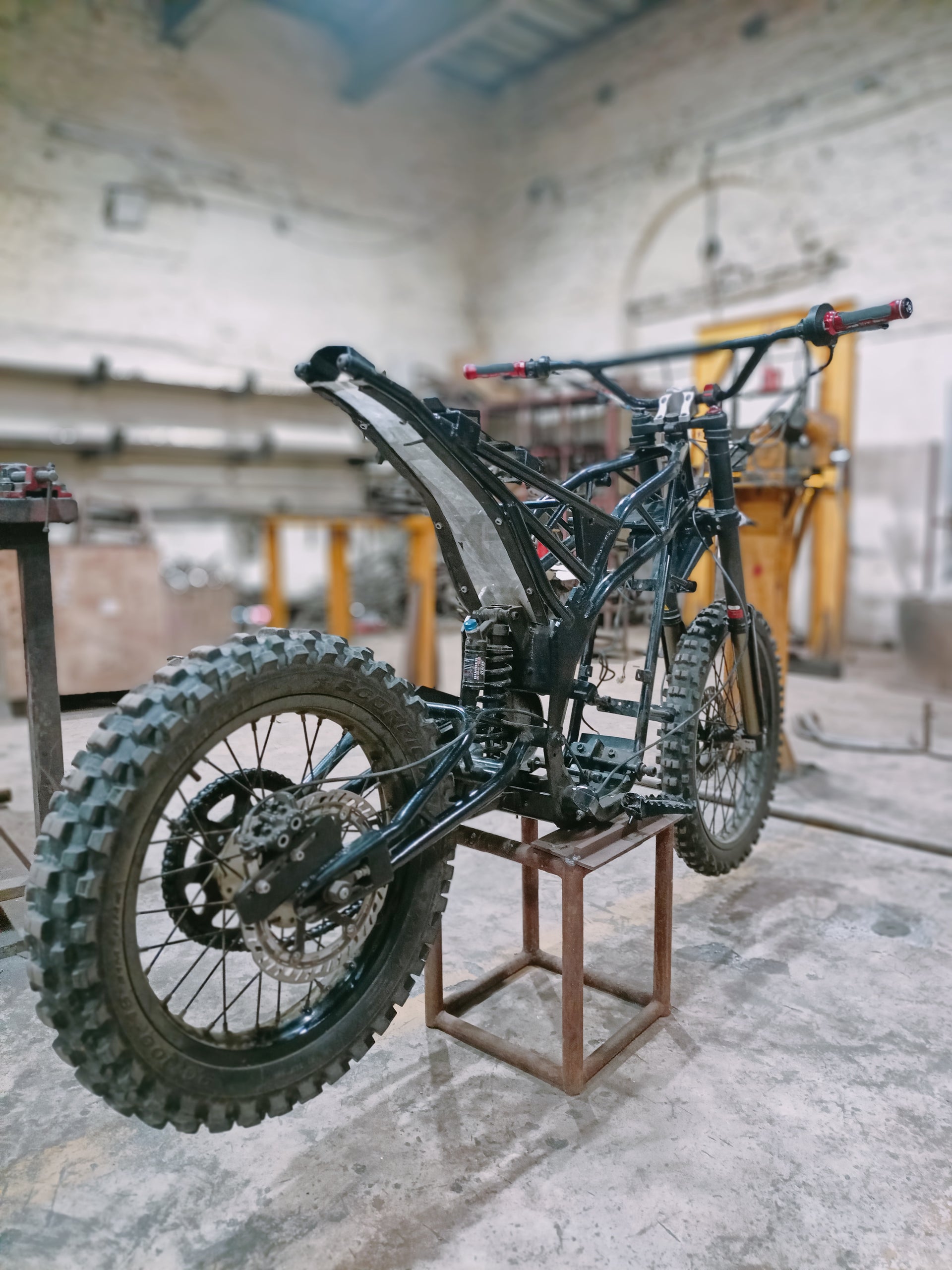 SRC DIY Frame Kit - Electric Dirt Bike/Motorcycle - Light Size Frame ...